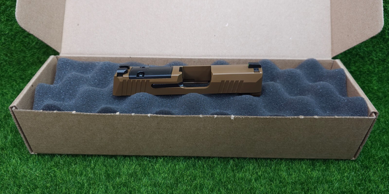 Sig Sauer Slide Assembly P365 P365X 9mm Shield RMS-c Cut, Coyote Tan ...