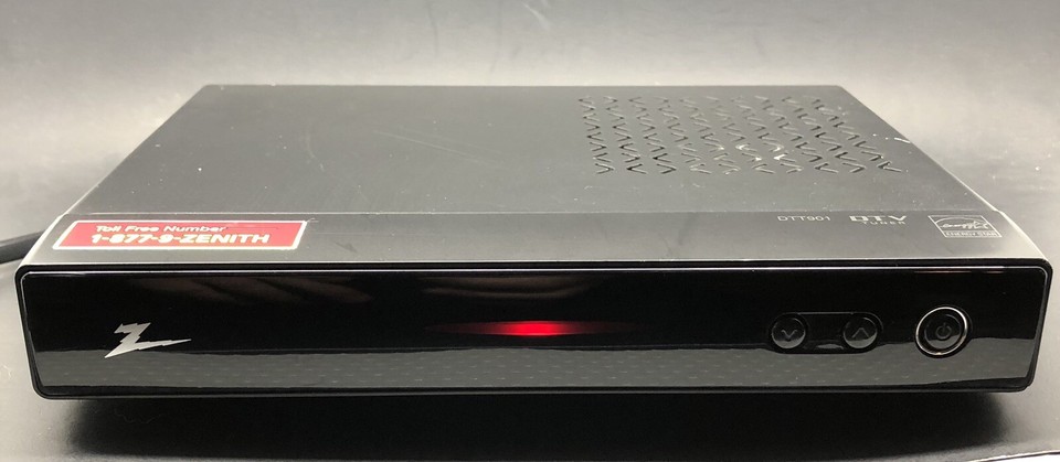 Zenith Digital TV Tuner Converter Box DTV DTT901.NO REMOTE | BB | eBay