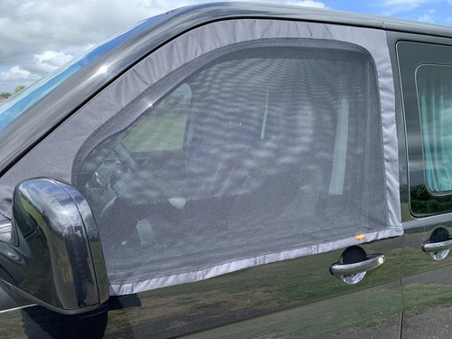 Pair of Cab Windows Mosquito Nets for VW T5/T6 Transporter Caravelle ...