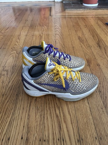 Kobe 6 3D lakers ( 2011 ) size 8M no box no insoles | eBay