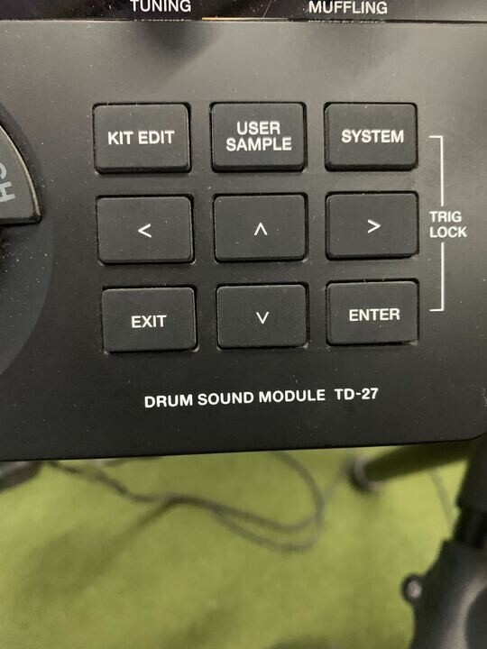 Roland TD-27KSC V-Drums Electronic Drum Set -Digital Snare, TD-27 Sound ...