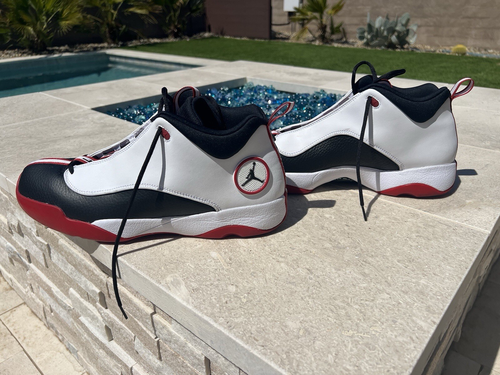 Size 15-Jordan Jumpman Pro Quick White Black Red | eBay