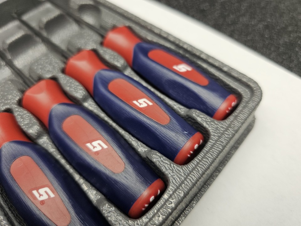 Snap-on Tools USA RARE 4pc RED WHITE & BLUE Mini Awl Hook Pick Set ...