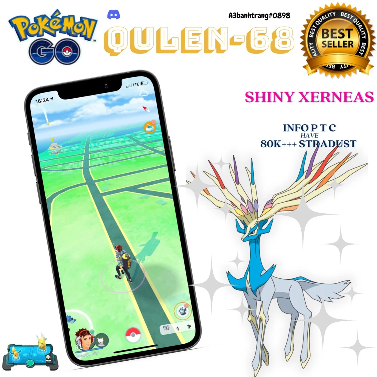 Xerneas Pokemon Shiny