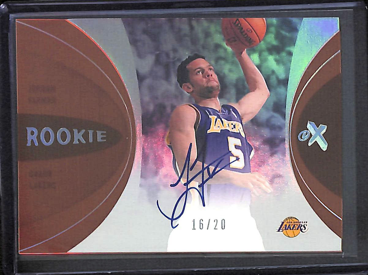 2006-07 Fleer E-X Essential Credentials Future Auto #61 Jordan Farmar ...