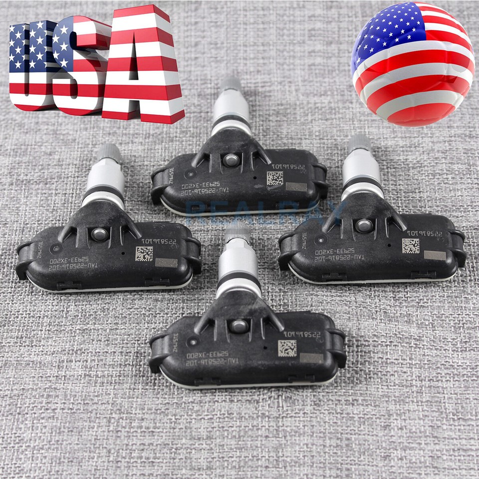 4x Tire Pressure Sensor For Hyundai Elantra for Kia Rio SE GLS model ...