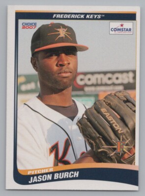 Jason Burch 2007 Choice Frederick Keys Comstar | eBay