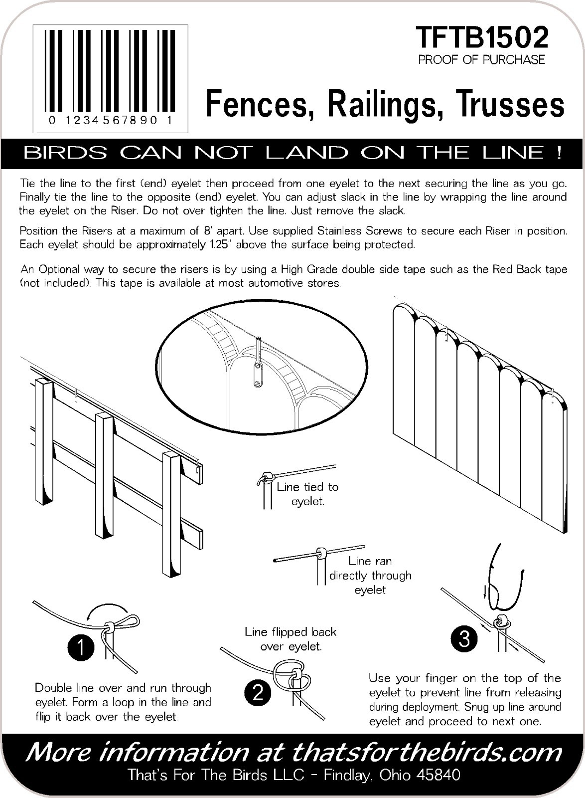 Bird Deterrent, Residential and Business, thats for the birds | eBay