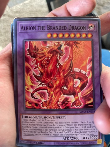 Albion the Branded Dragon SDAZ-EN046 Structure Deck: Albaz Strike 1st ...