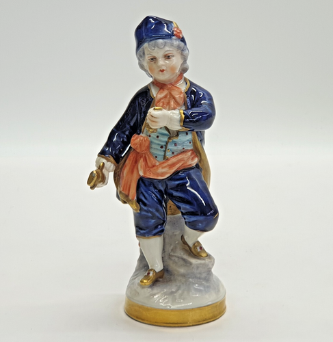Dresden Sitzendorf Thuringia Marine Boy Porcelain Figurine | eBay UK