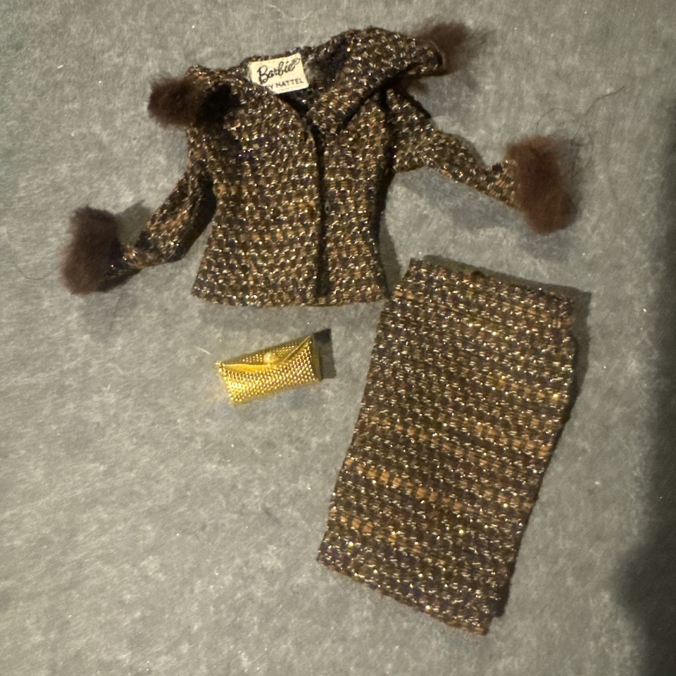 VTG Barbie 1965 SATURDAY MATINEE #1615 Mattel Skirt and jacket Mint ...