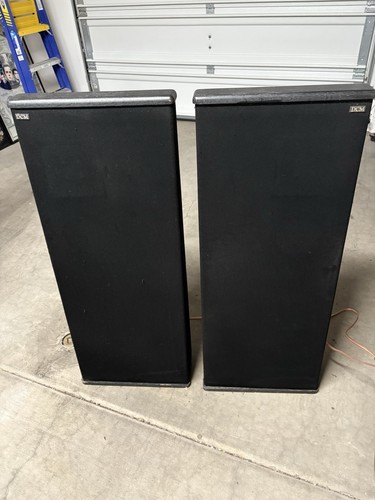DCM Timeframe TF600 TF-600 Vintage Loud Speakers Unique Floor Standers ...
