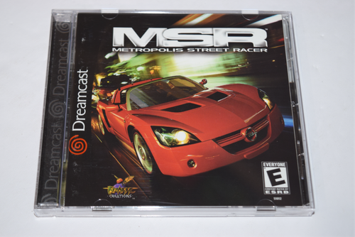 Metropolis Street Racer MSR Sega Dreamcast Original Video Game Case ...