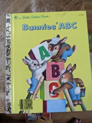 Bunnies ABC Little Golden Book We Combine Shipping | eBay