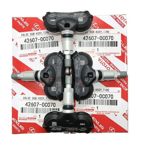 4X Genuine Tire Pressure Sensor For Toyo SIENNA TUNDRA SEQUOIA OEM ...