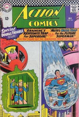ACTION COMICS #339 VG, SUPERMAN, SUPERGIRL, Water damage, DC Comics ...