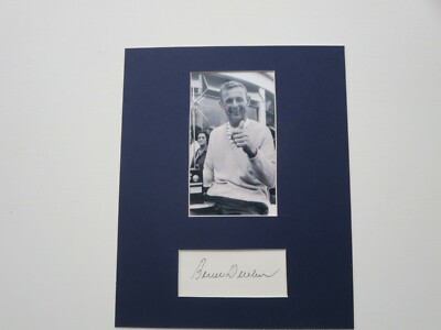 Saluting PGA Golf Great - Bruce Devlin & his autograph | eBay