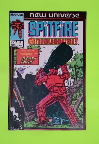 Spitfire and the Troubleshooters #2 1986 Marvel Comics 8.0 Comic Book ...