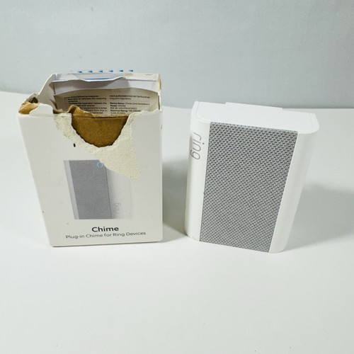 Ring Chime 2nd Gen White 5F67E9 Smart Plug In Tested | eBay
