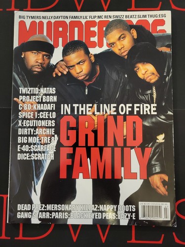 MURDER DOG MAGAZINE : VOLUME 9 #2 * GRIND FAMILY COVER * C-BO * PROPHET ...
