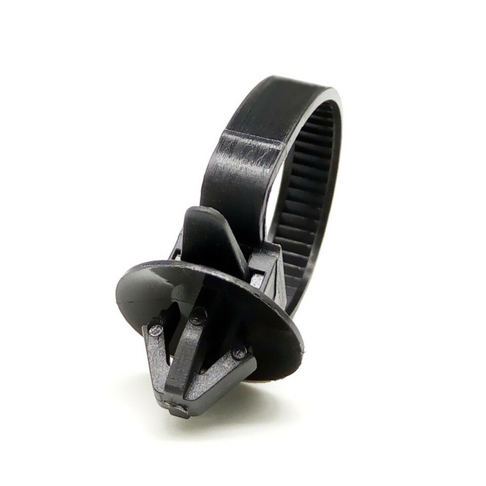50Pcs Car Cable Tie Fixed Fastener Clips Zip Strap Loom Hose Clamp ...