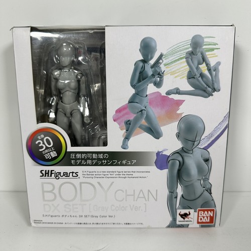 BANDAI S.H. Figuarts Body Chan Dx Set Solid Gray Color Action Figure ...