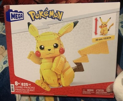 MEGA Pokémon Jumbo Pikachu Building Set - 825pcs 12.6 Inches Tall | eBay
