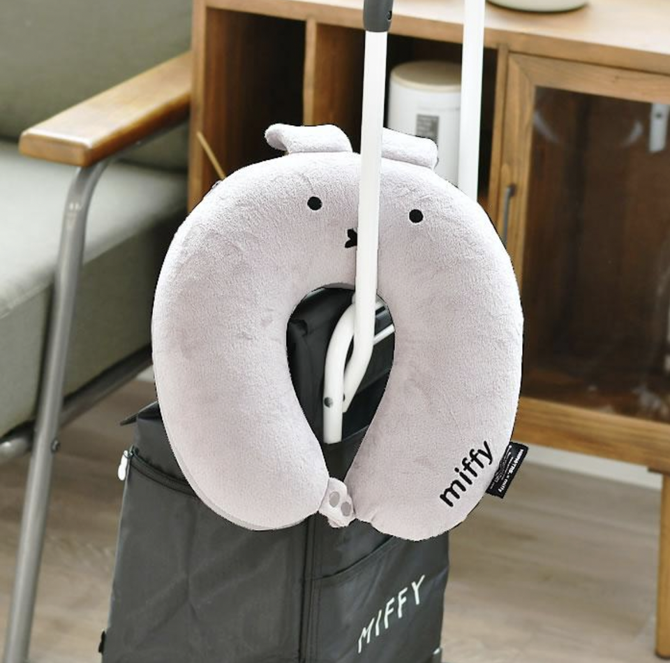 Miffy Memory Foam Pillow Miffy HAP7019 B Oyas-Miffy Gray | eBay