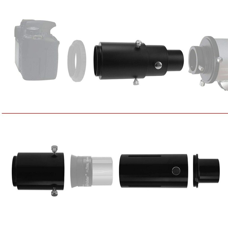 1.25" CA2 Variable Telescope Camera Extension Tube for Astronomical ...