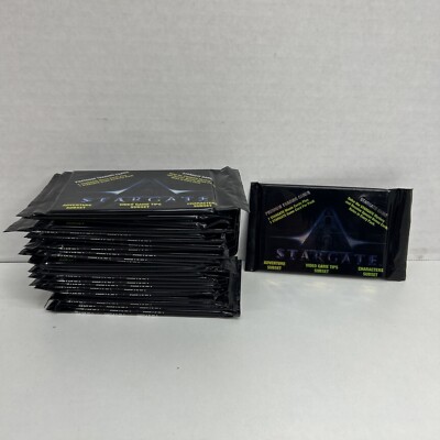 1994 Collect-A-Card Stargate (Movie) Trading Card Packs Lot Of 25 Packs ...
