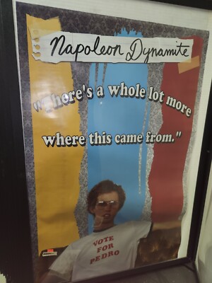 ROLLED 2005 NAPOLEON DYNAMITE QUOTE COMEDY MOVIE 22X34 POSTER FUNKY ...