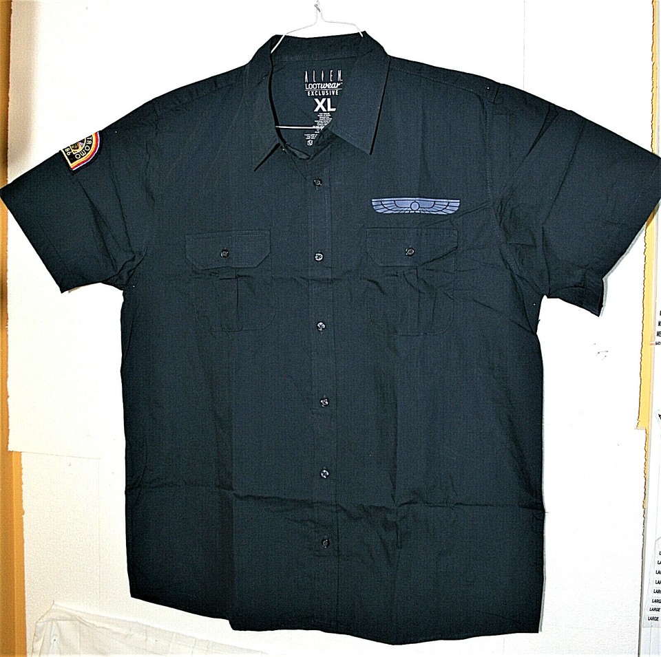 Loot Crate Wear Alien USCSS Nostromo 180286 Cosplay Shirt New NOS Sz XL ...