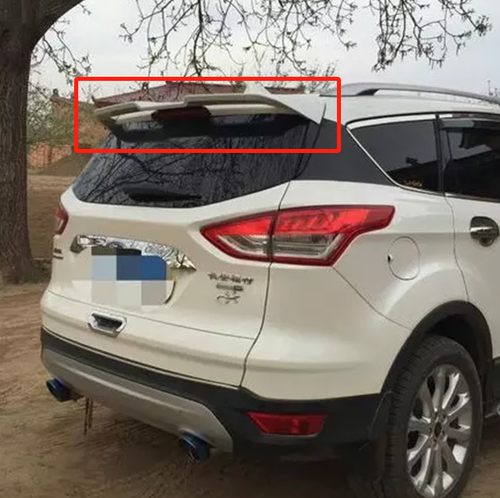 For 2013-2019 Ford Escape Kuga ABS Black Rear Spoiler Factory Style ...