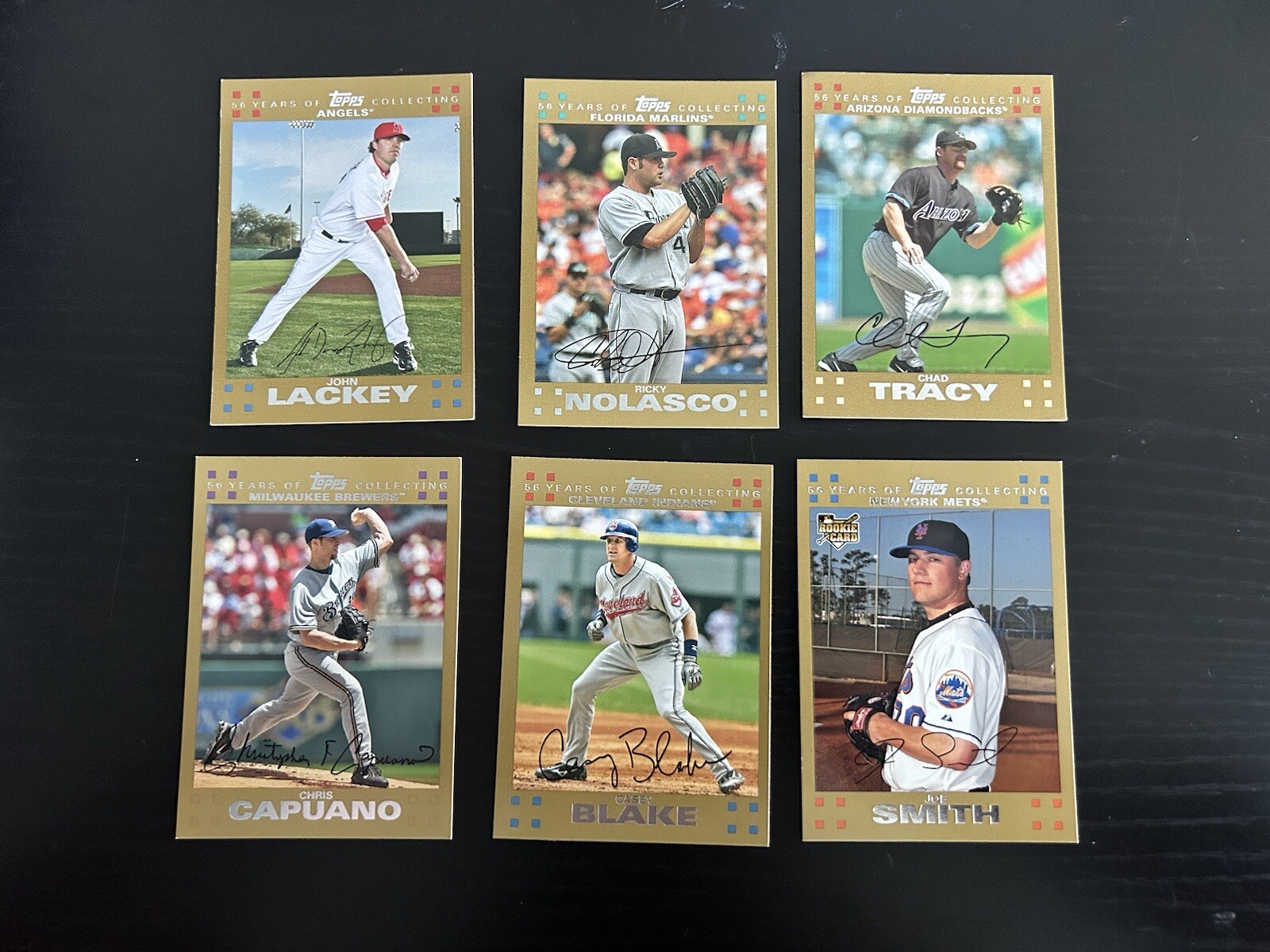 2007 Topps Baseball Gold Border Lot of 6 - #'D 2007 | eBay