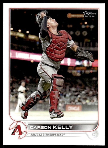 2022 Topps Baseball Card Carson Kelly Arizona Diamondbacks #343 | eBay