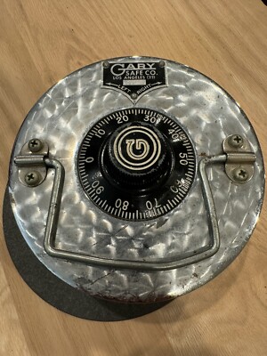 Vintage Gary Safe Lid/Head For Tubular In-Ground-In-Floor Security Lock ...