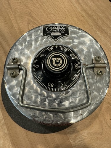 Vintage Gary Safe Lid/Head For Tubular In-Ground-In-Floor Security Lock ...