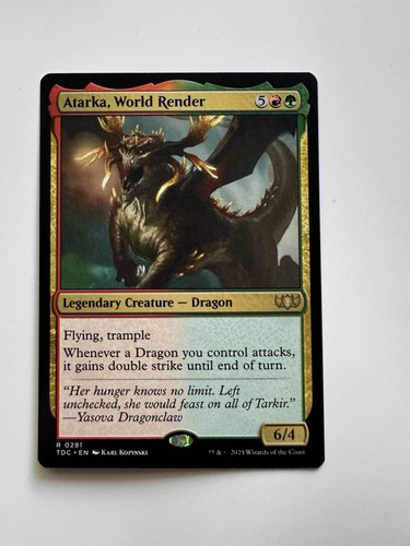 Atarka, World Render R Commander: Tarkir: Dragonstorm 281 NM | eBay