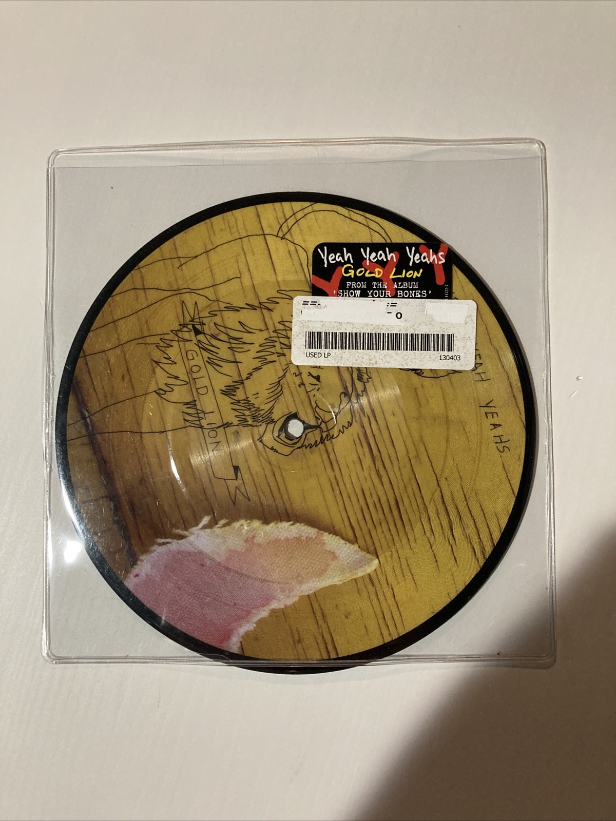 Yeah Yeah Yeahs - Gold Lion RARE promo 7" vinyl picture disc '06 | eBay