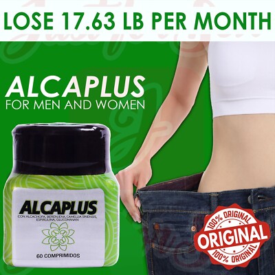 Alcaplus Original Weight Loss Tablets Fat Burner Weight Losing 60 ...