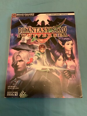 Phantasy Star Universe Bradygames Official Strategy Guide w/ POSTER ...
