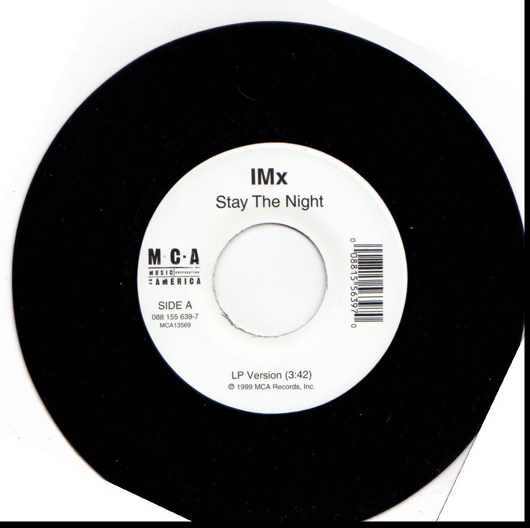 IMX STAY THE NIGHT 45RPM VINYL | eBay