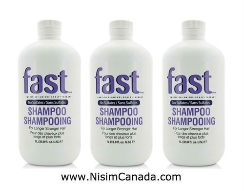 NISIM F.A.S.T. FAST Shampoo No Sulfates Hair Growth Shampoo 33 oz - 3 ...