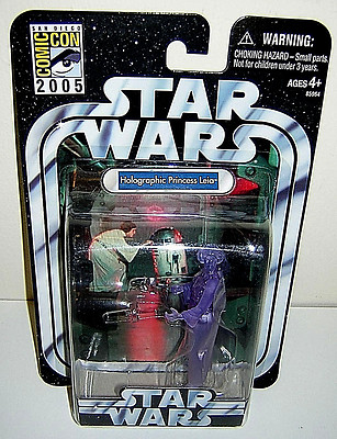 STAR WARS_Holographic Princess LEIA figure_ComicCon 05_Exclusive ...