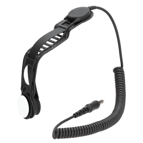 Motorcycle Bike Helmet Bone Conduction Headset For Two Way Radio walkie ...