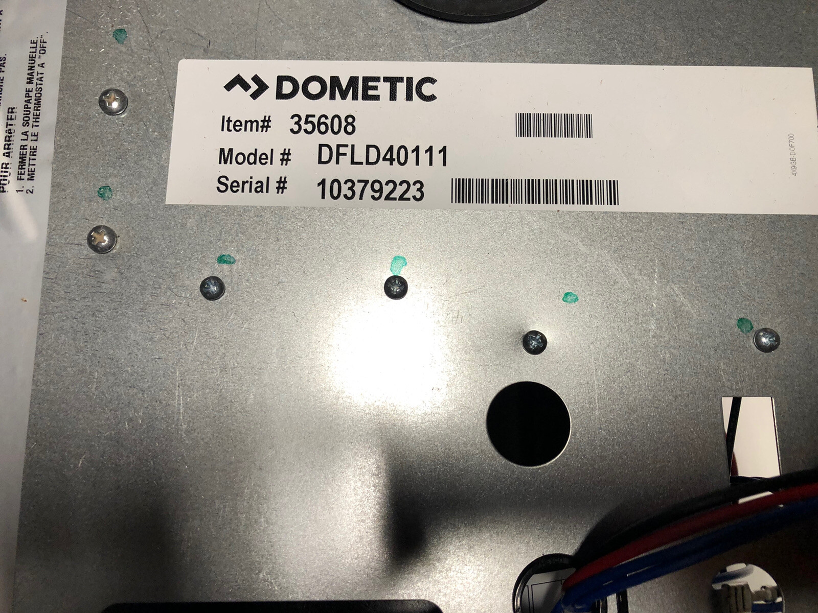 Dometic 40K BTU RV& Motorhome Furnace DFLD40111 40,000 LP Gas Furance ...