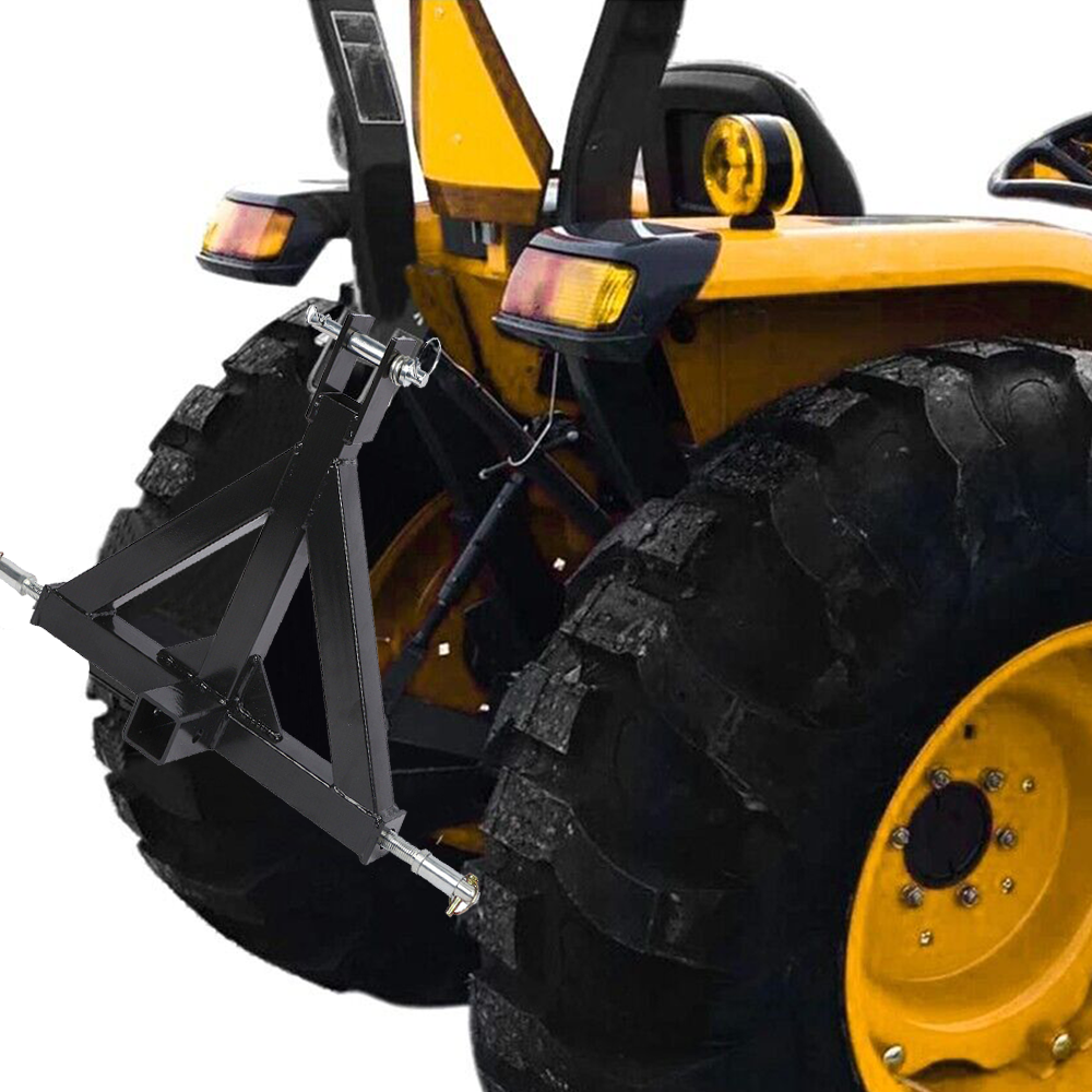 Heavy Duty 3Point 2 Receiver Trailer Towing Hitch Cat.1 Tractor Tow ...