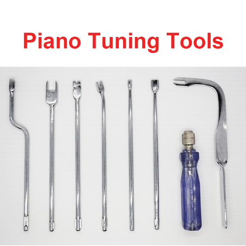Lot of 7 Grand Piano Tuning & Repair Tools w/ ABS Handle for Master USE ...