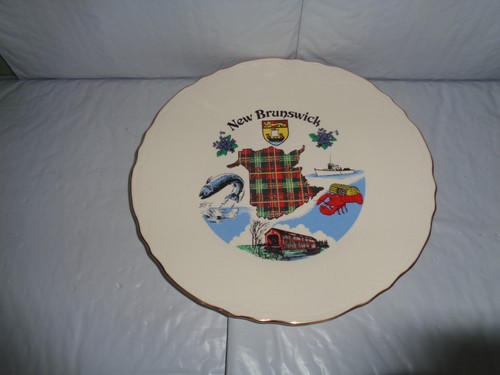 New Brunswick - Canada - Souvenir - Tourist Collectible Plate | eBay