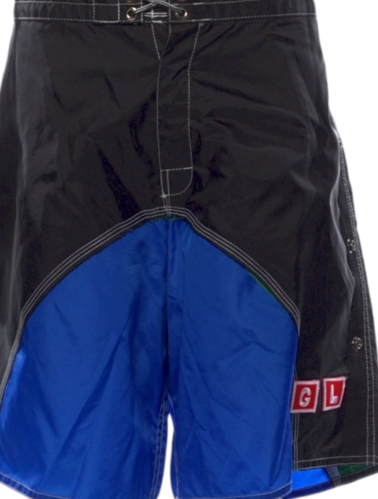 GREG LAUREN BIRDWELL Mens Swim Trunks Size 38 Blue D… - Gem